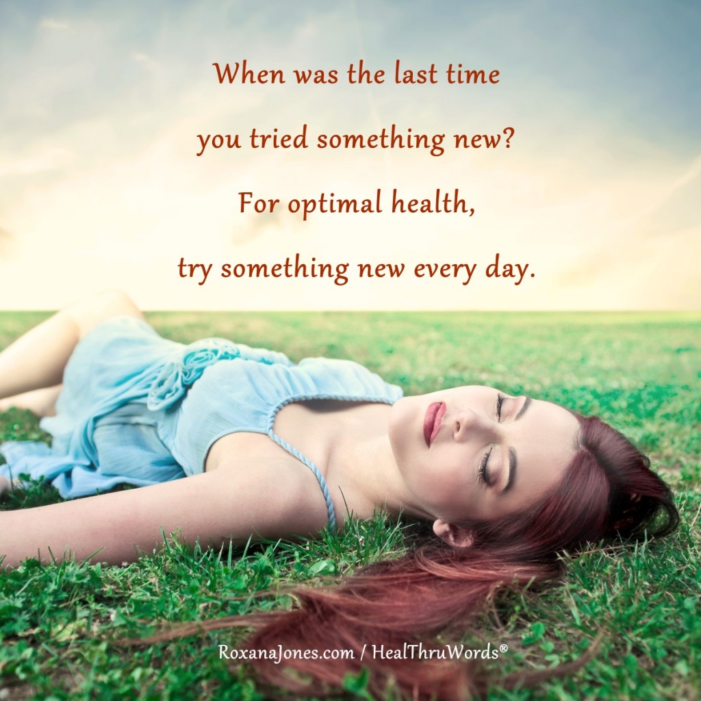 The Excitement of Newness – Bernadette A. Sahm